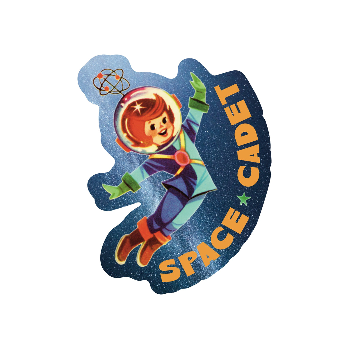 Space Cadet Vinyl Sticker — Blackwater