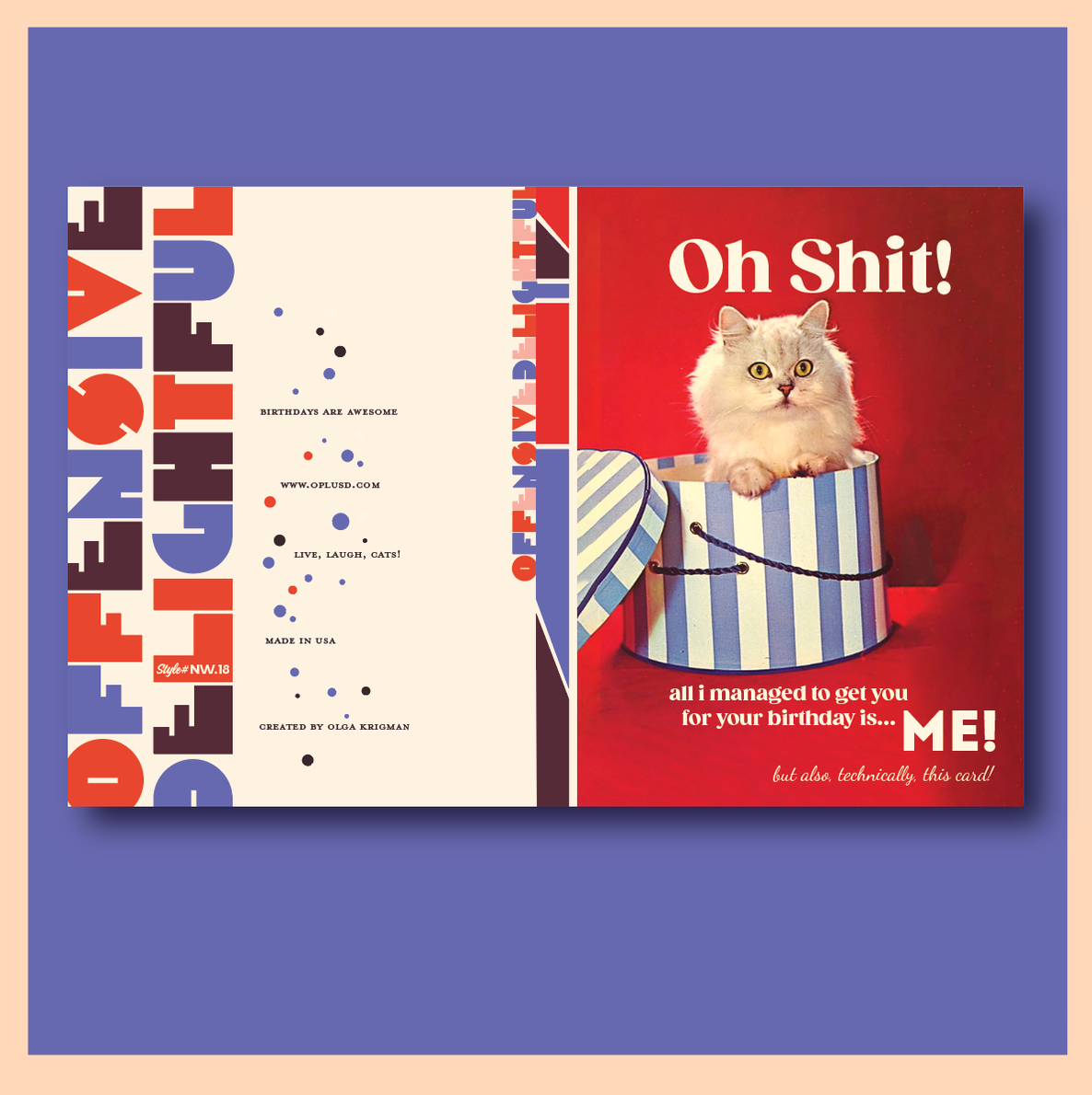 OH SHIT CAT! birthday — Blackwater